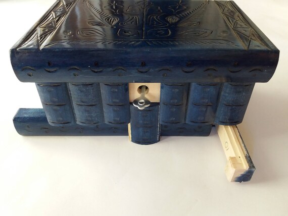 Wooden gift puzzle box jewelry box magic box surprise box new | Etsy