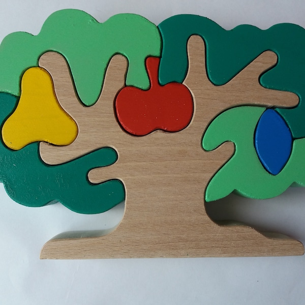 Wood Tree Puzzle - Etsy