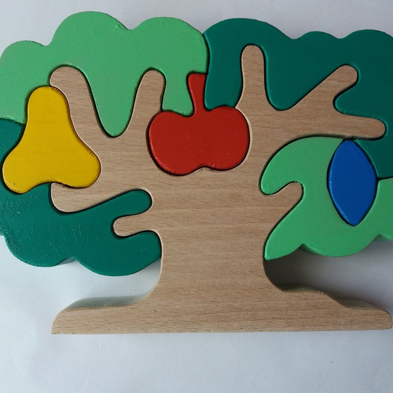 Wood Tree Puzzle - Etsy