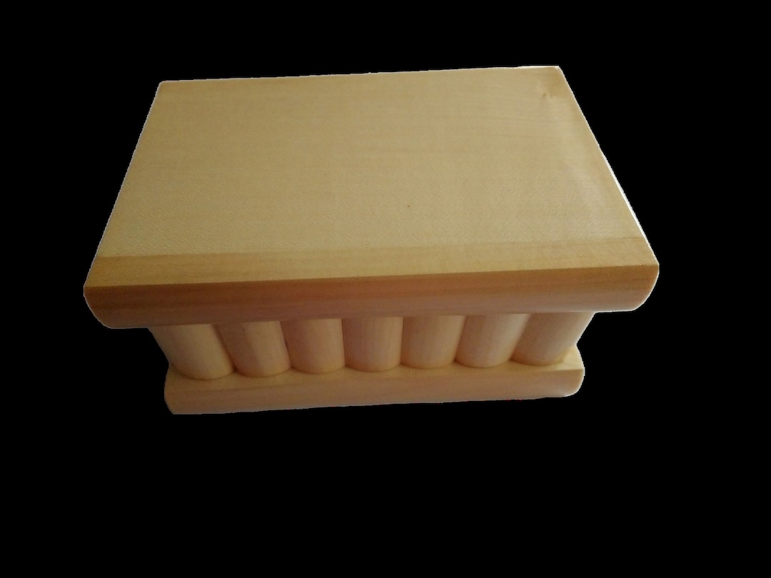 Wooden Magic Puzzle Box New Tricky Box Home Decoration With Secret Key ...