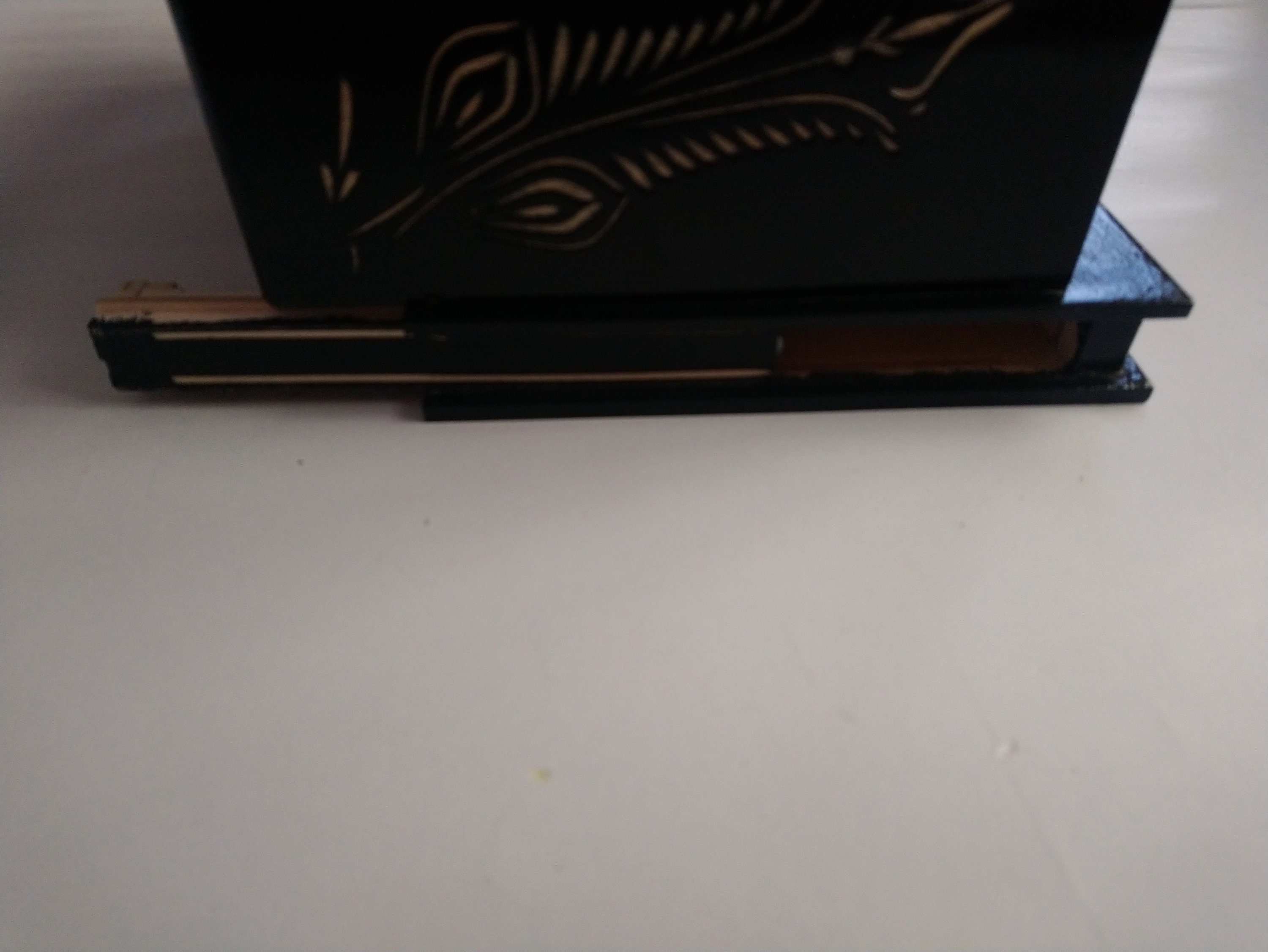 Biggest giant black puzzle box on etsyhuge secret magic | Etsy