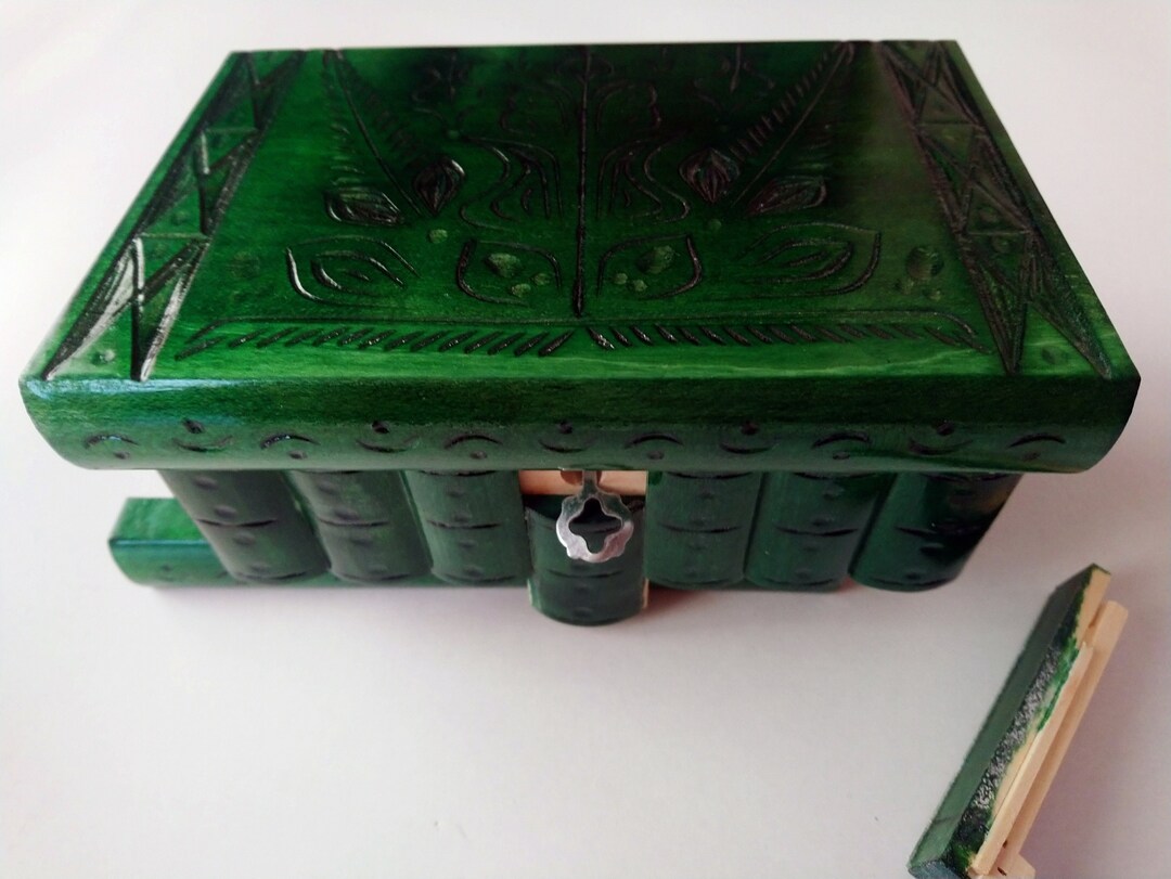 Wooden Gift Puzzle Box Jewelry Magic Box Surprise Box New Big Christmas ...