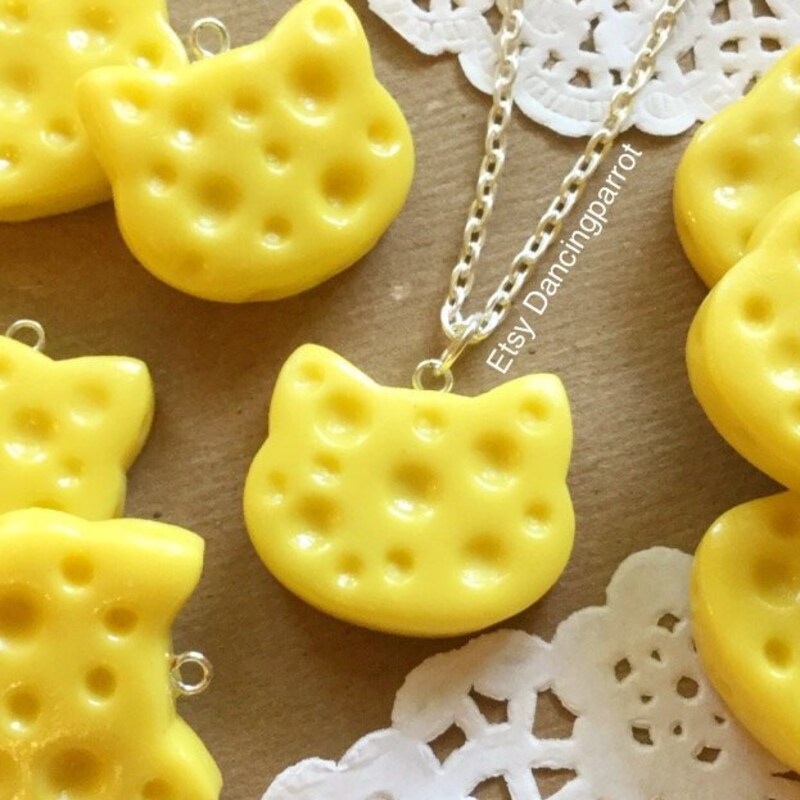 Cheese Necklace - Etsy