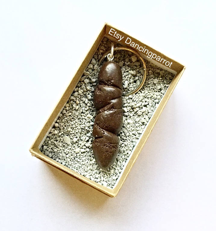 Cat Poop Keychain Handmade Poop Keychain Poop Accessories - Etsy
