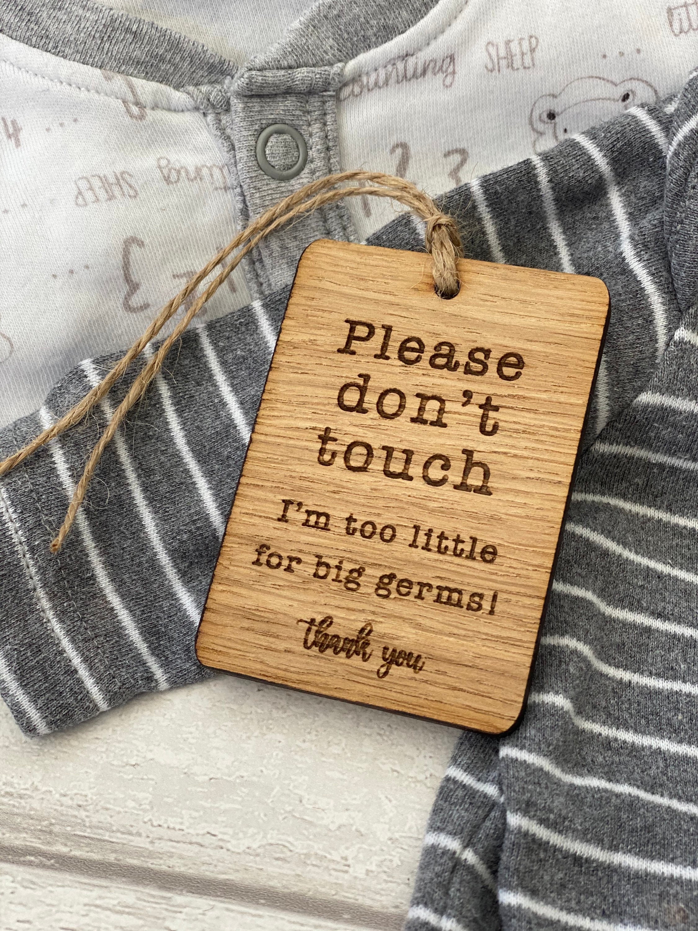 Please Don't Touch Baby Tag Dont Touch Car Seat Tag | Etsy UK