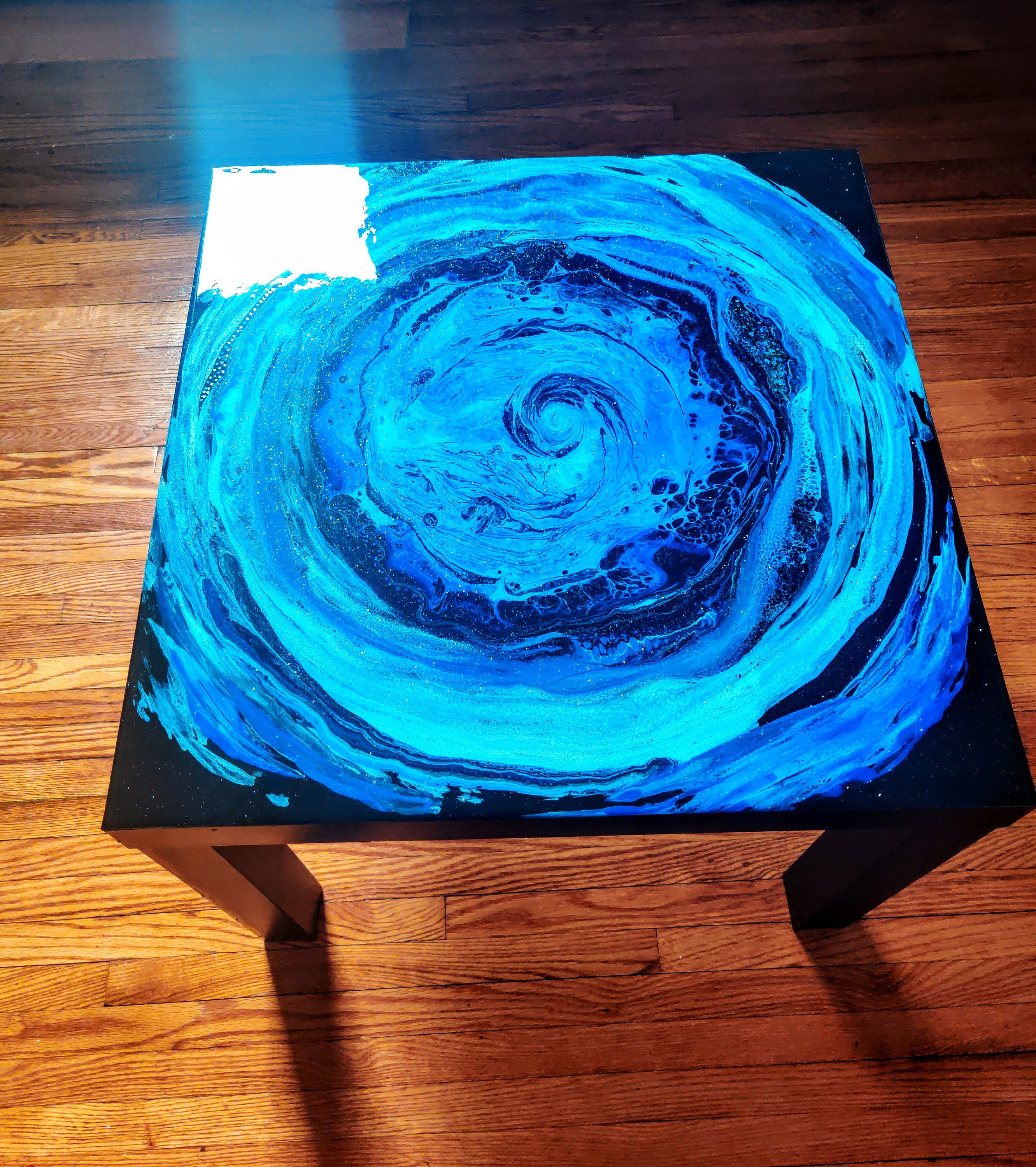 Star Wars epoxy resin coffee table. Custom furniture on | Etsy