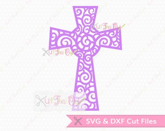 Scrolled Cross - Etsy