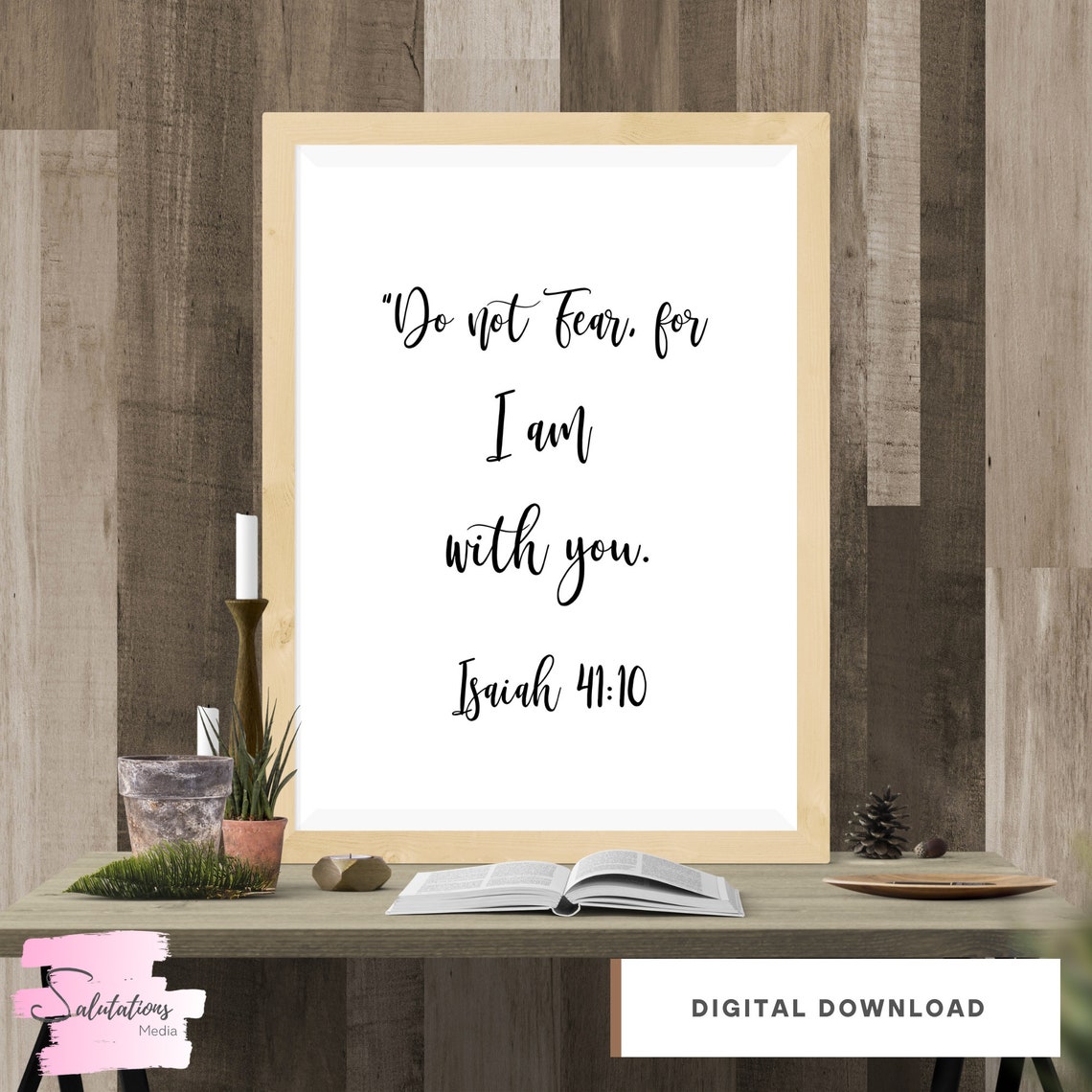 Isaiah 41:10, Scripture Verse, Verse Printables, Digital Download ...