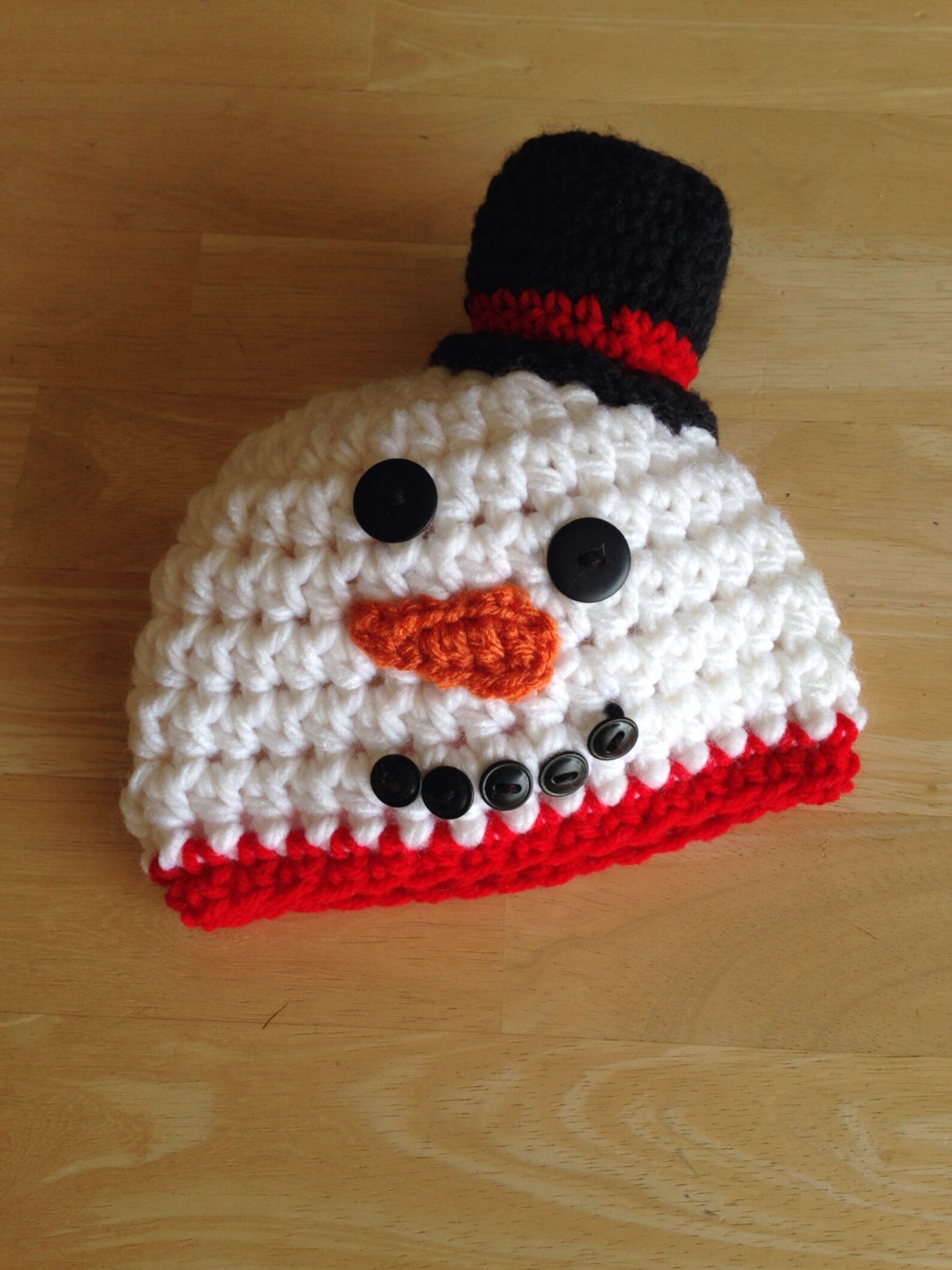 Adorable Snowman Hat - Etsy