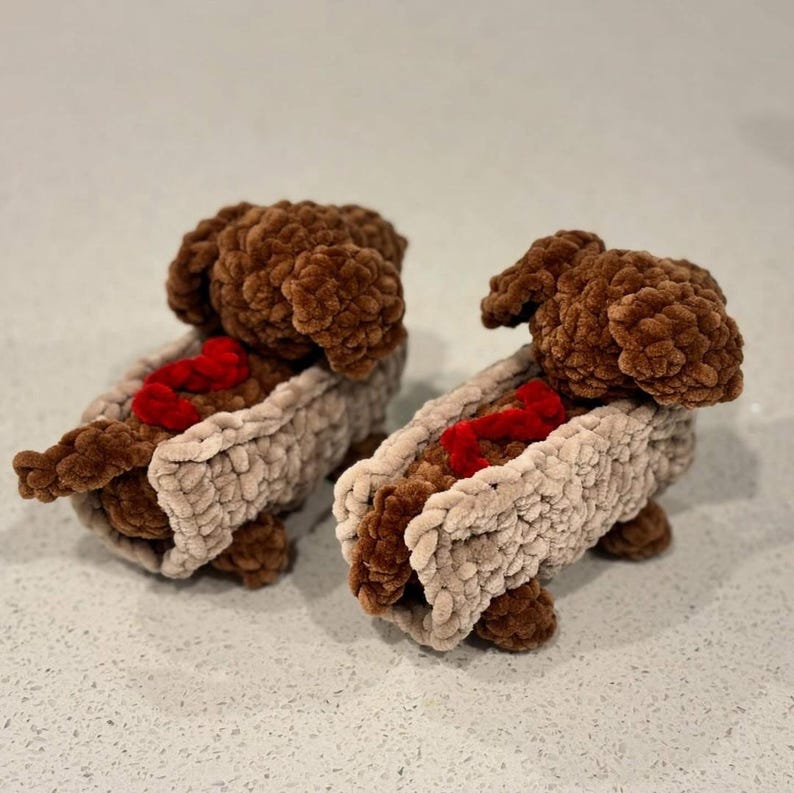Hotdog Amigurumi Crochet Pattern - Etsy
