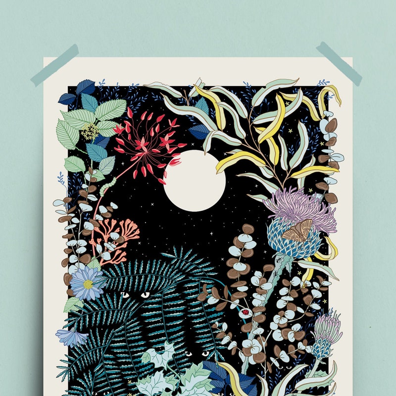 Illustration Print - Etsy