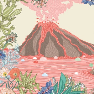 The Chewing Gum Volcano - Etsy