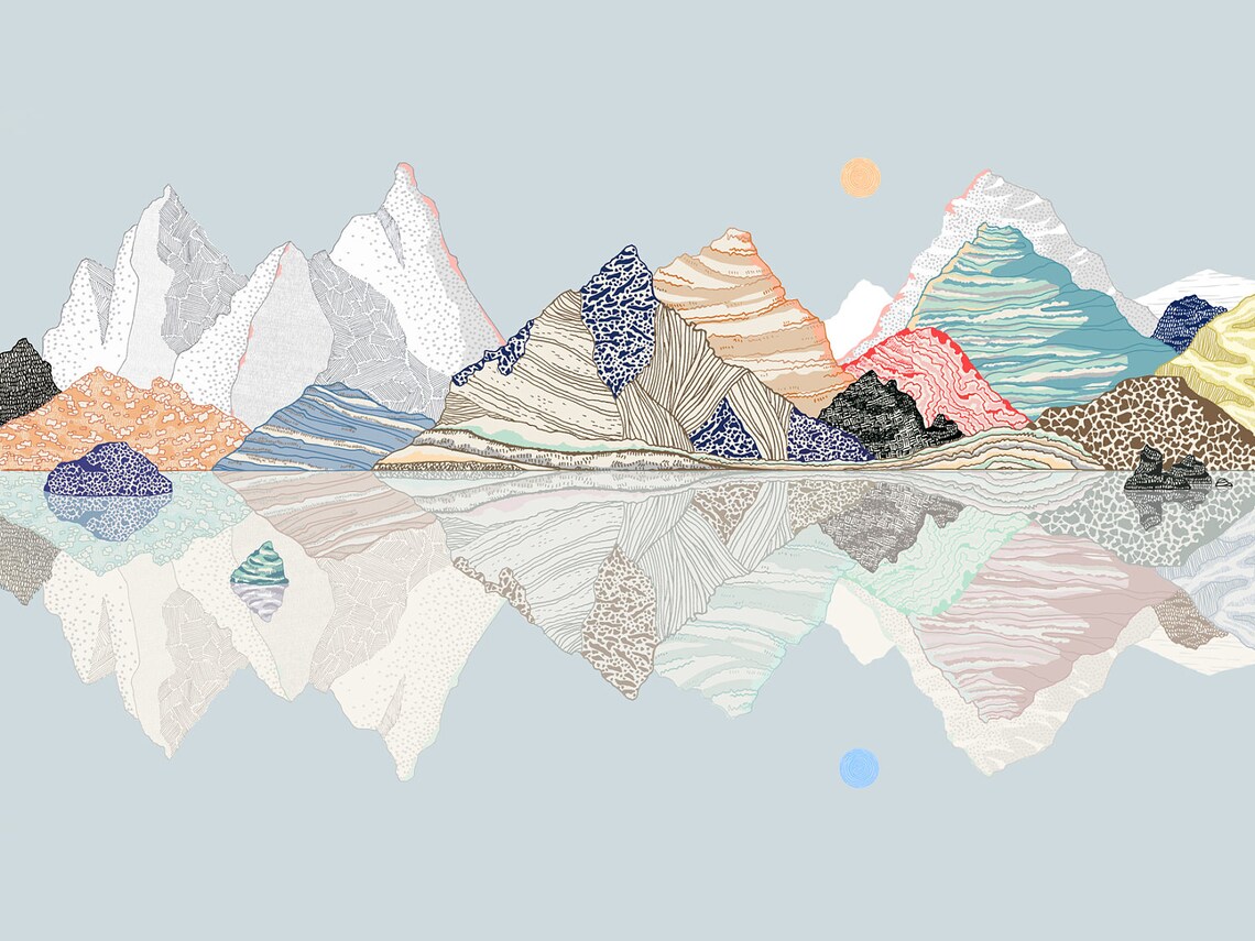 Limited Edition Print Wall Art Mountains Landscape Nature - Etsy