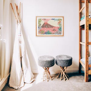 The Chewing Gum Volcano - Etsy