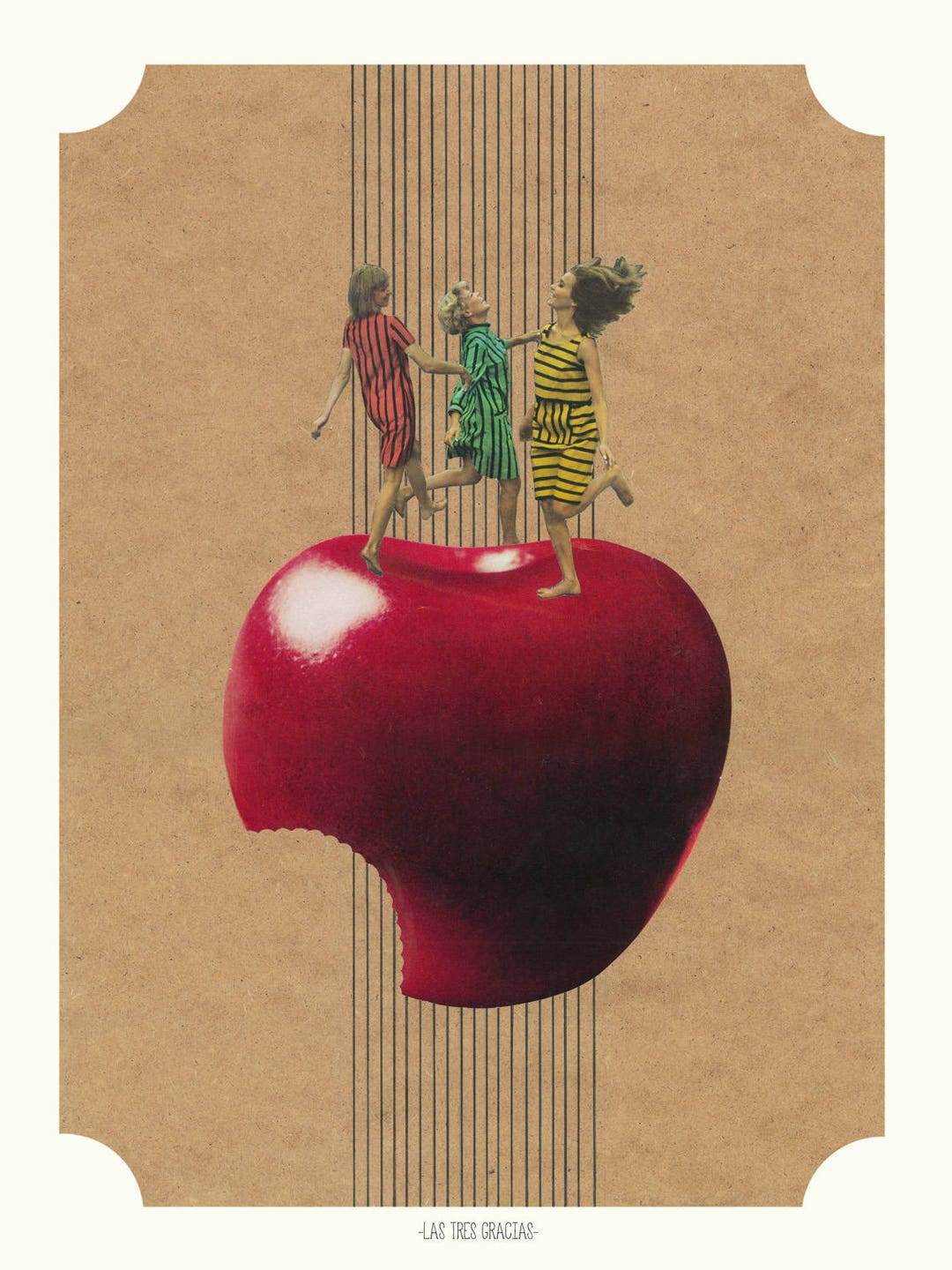 The Three Graces collage - Etsy