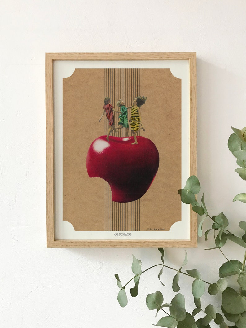 The Three Graces collage - Etsy