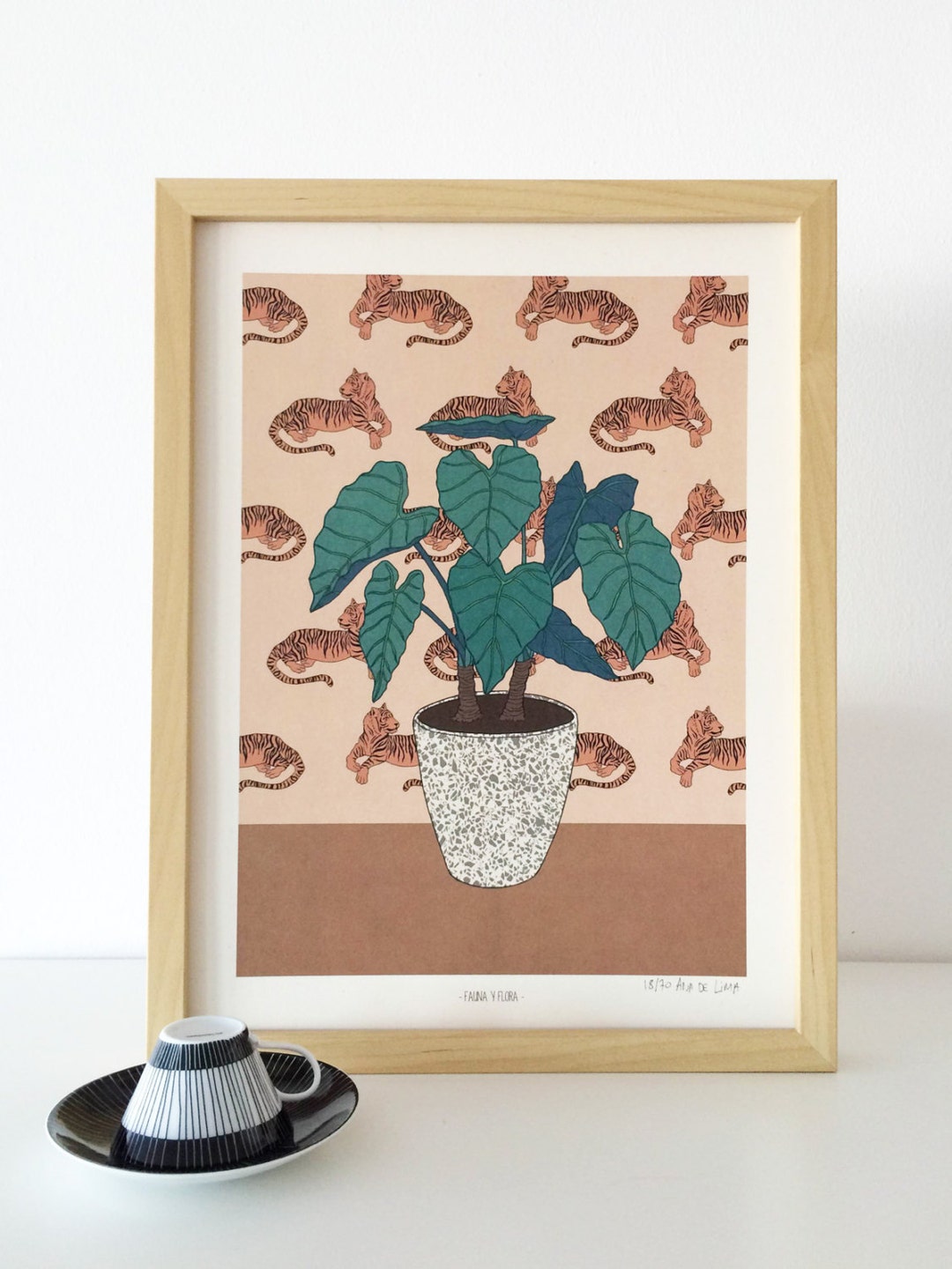 Illustration, Limited Edition Print (flora and Fauna) - Etsy