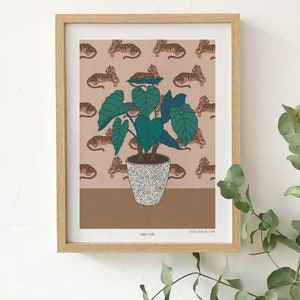 Illustration, Limited Edition Print (flora and Fauna) - Etsy