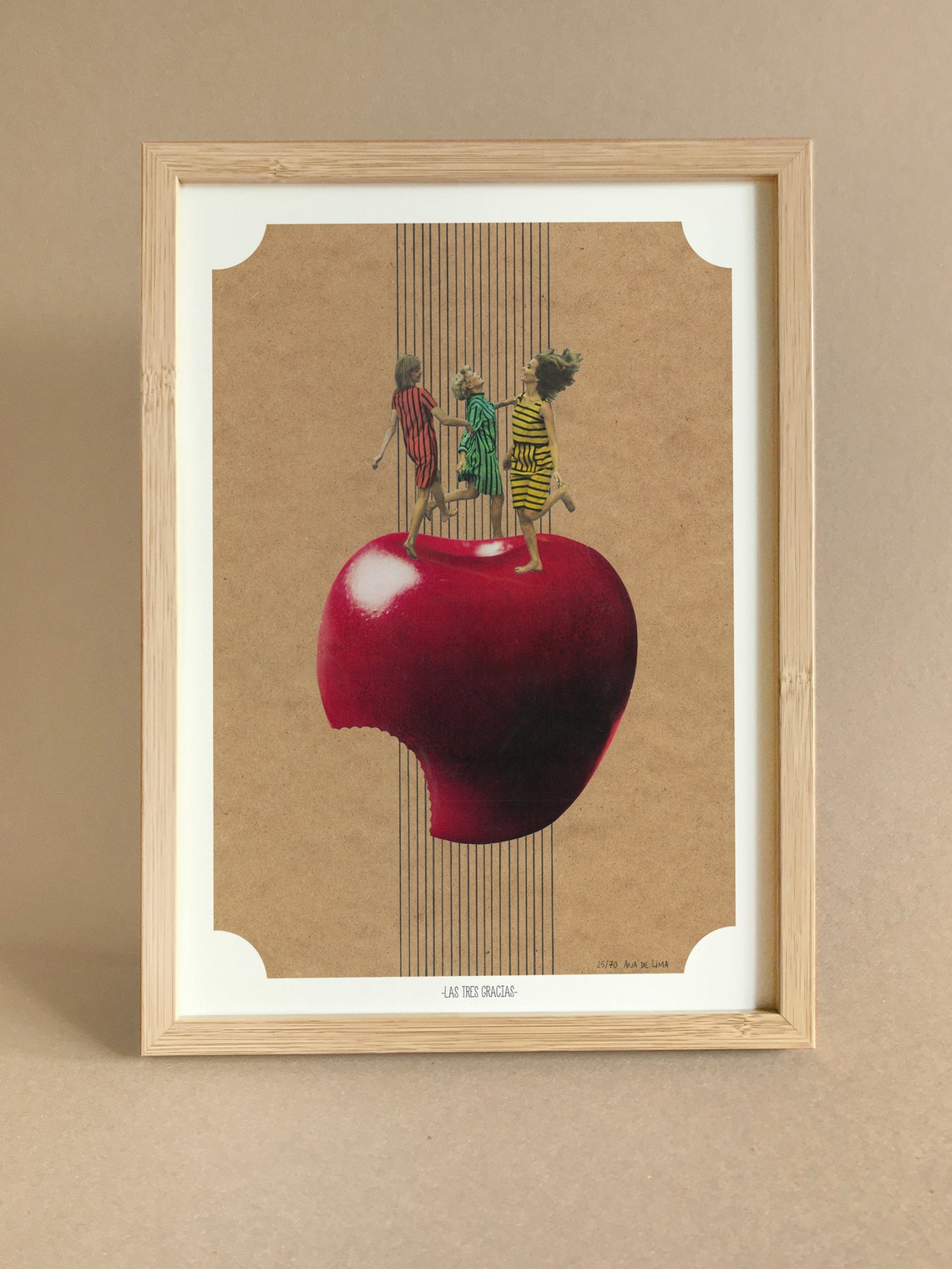 The Three Graces collage - Etsy