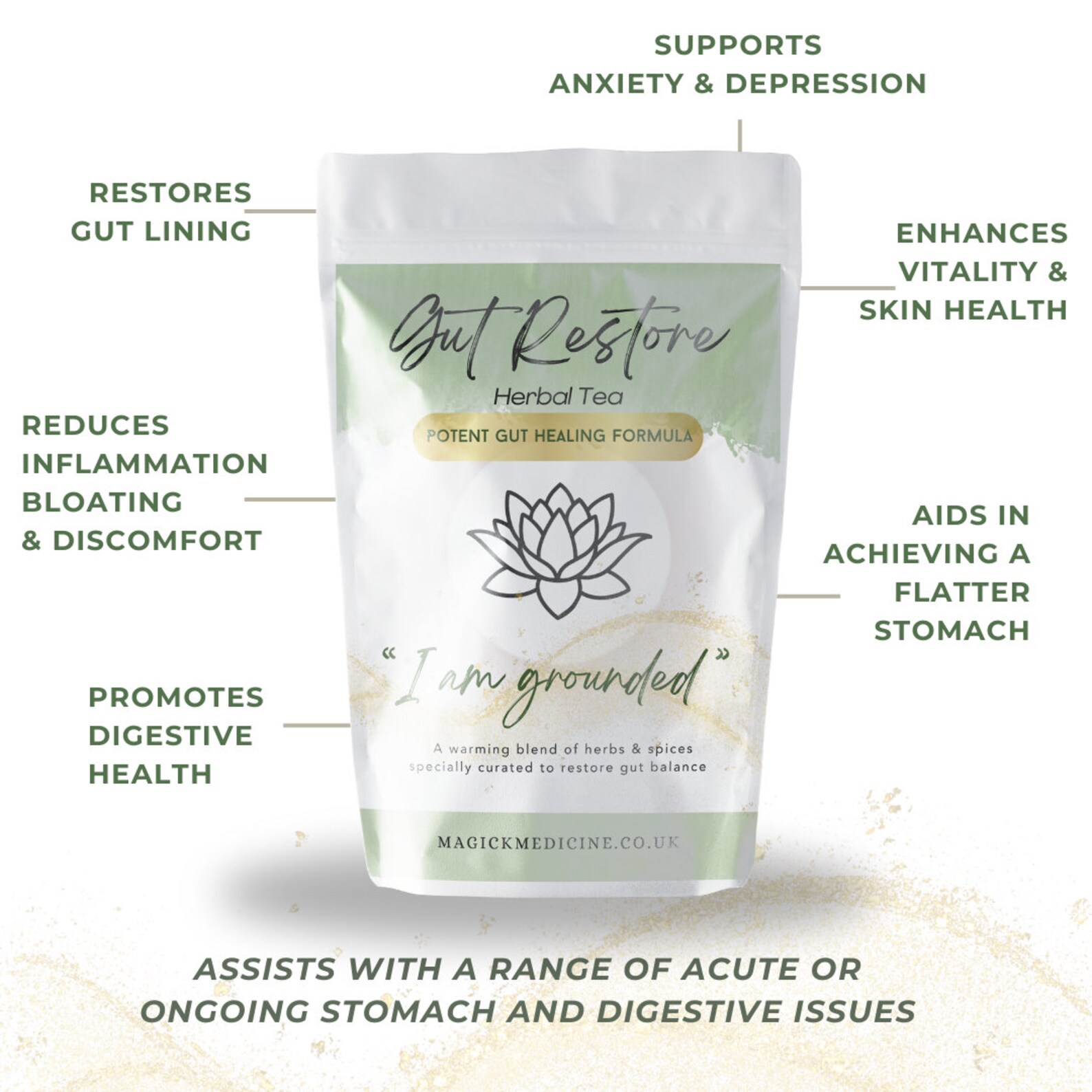 GUT RESTORE Tea Bags - Etsy