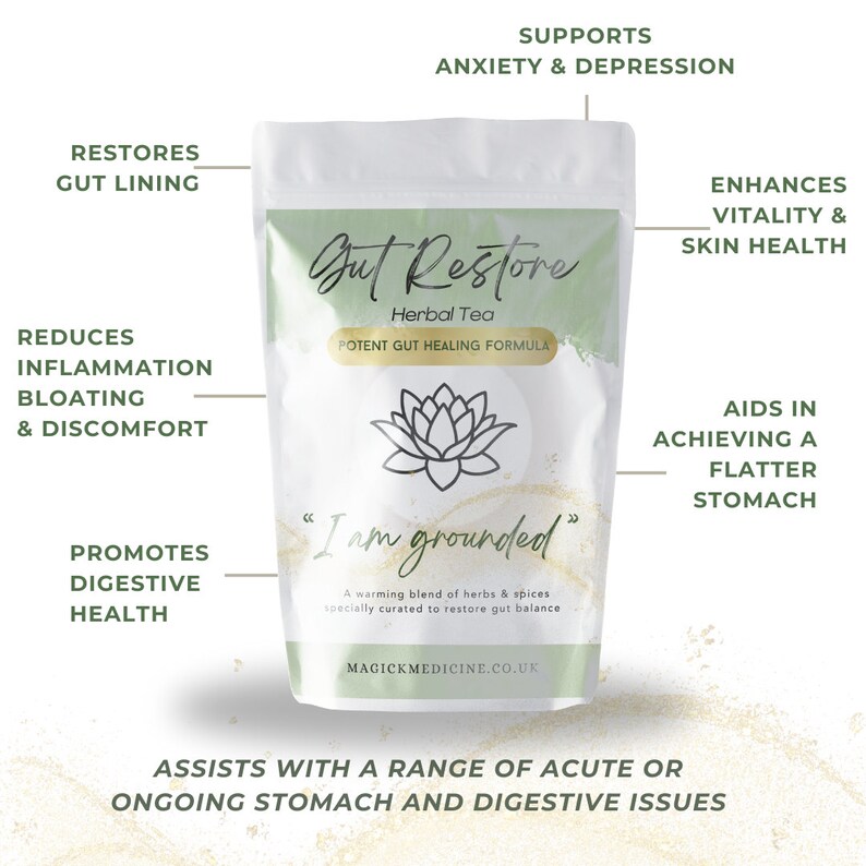 GUT RESTORE Tea Bags - Etsy