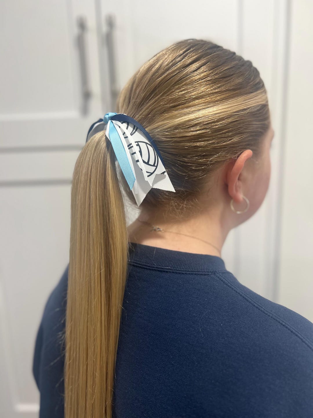 Volleyball Hair Ribbons, Team Hair Bow - Etsy