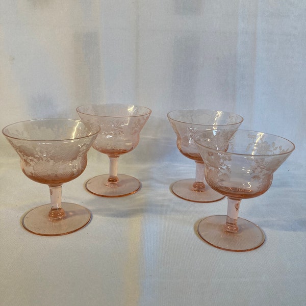 Pink Glass Cups - Etsy
