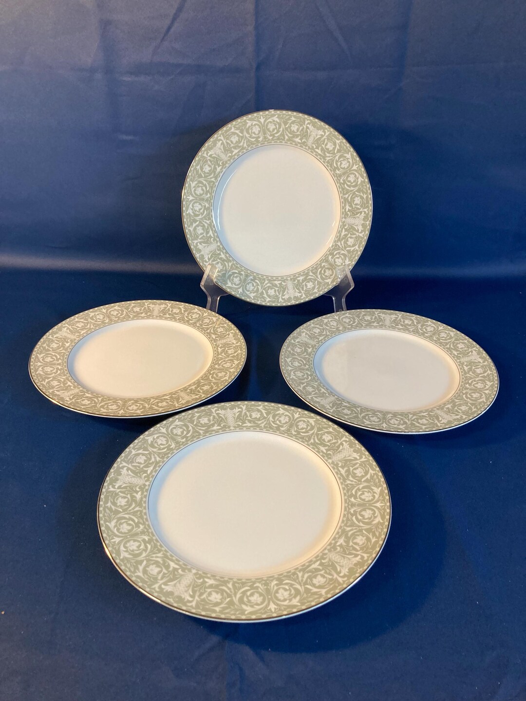 4 Sango China Japan Buckingham Dinner Plates - Etsy