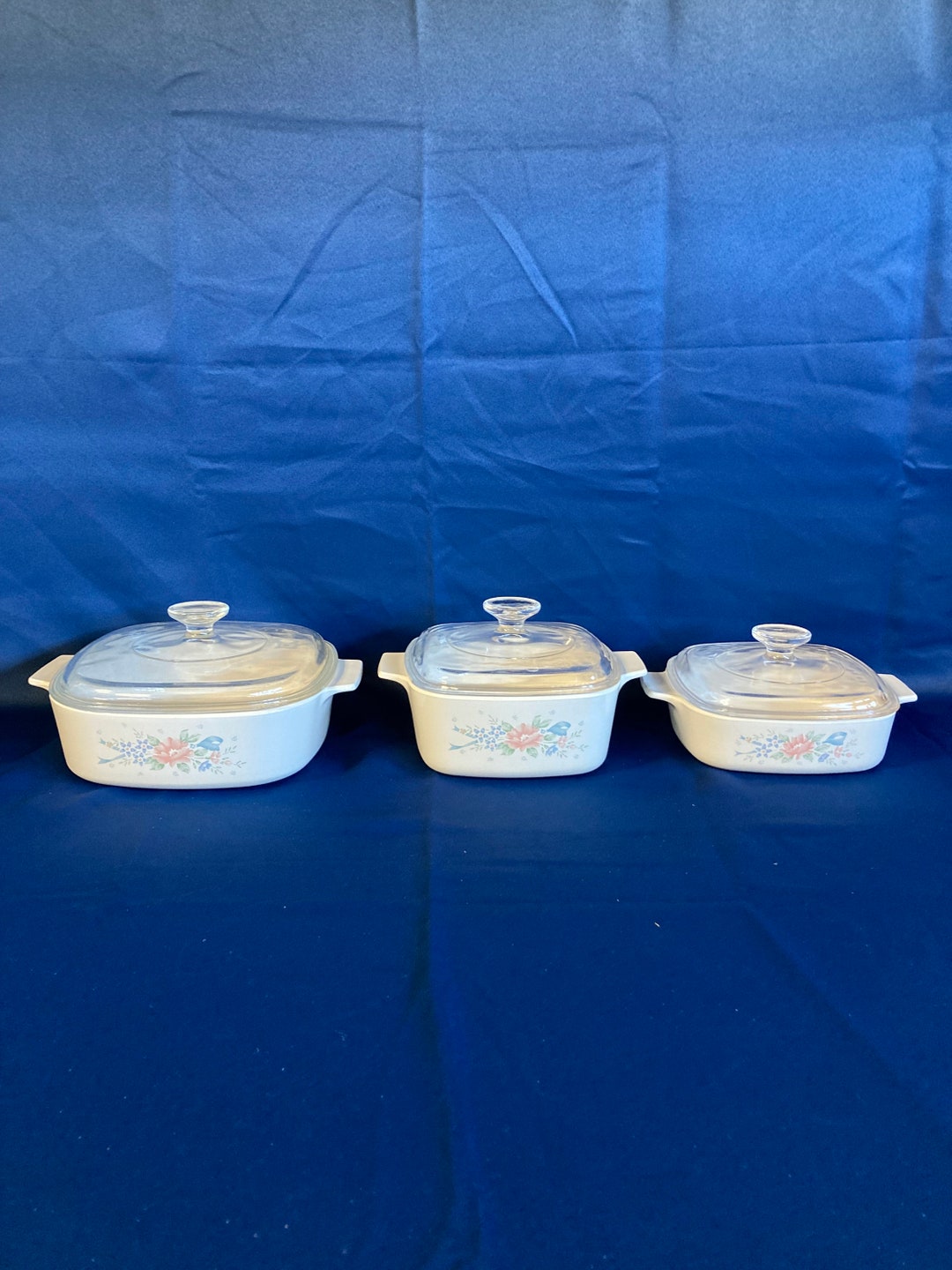 3 Corning Ware Symphony Casseroles - Etsy