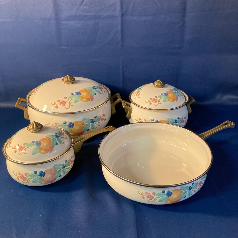 Enamelware Cookware - Etsy