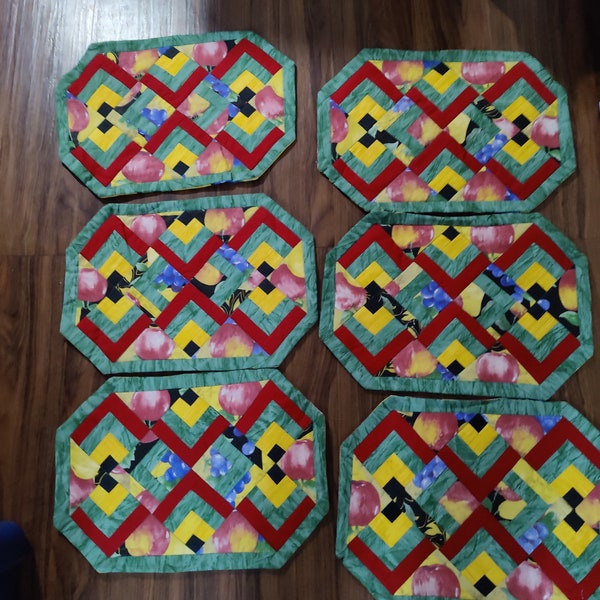 Apple Placemats - Etsy