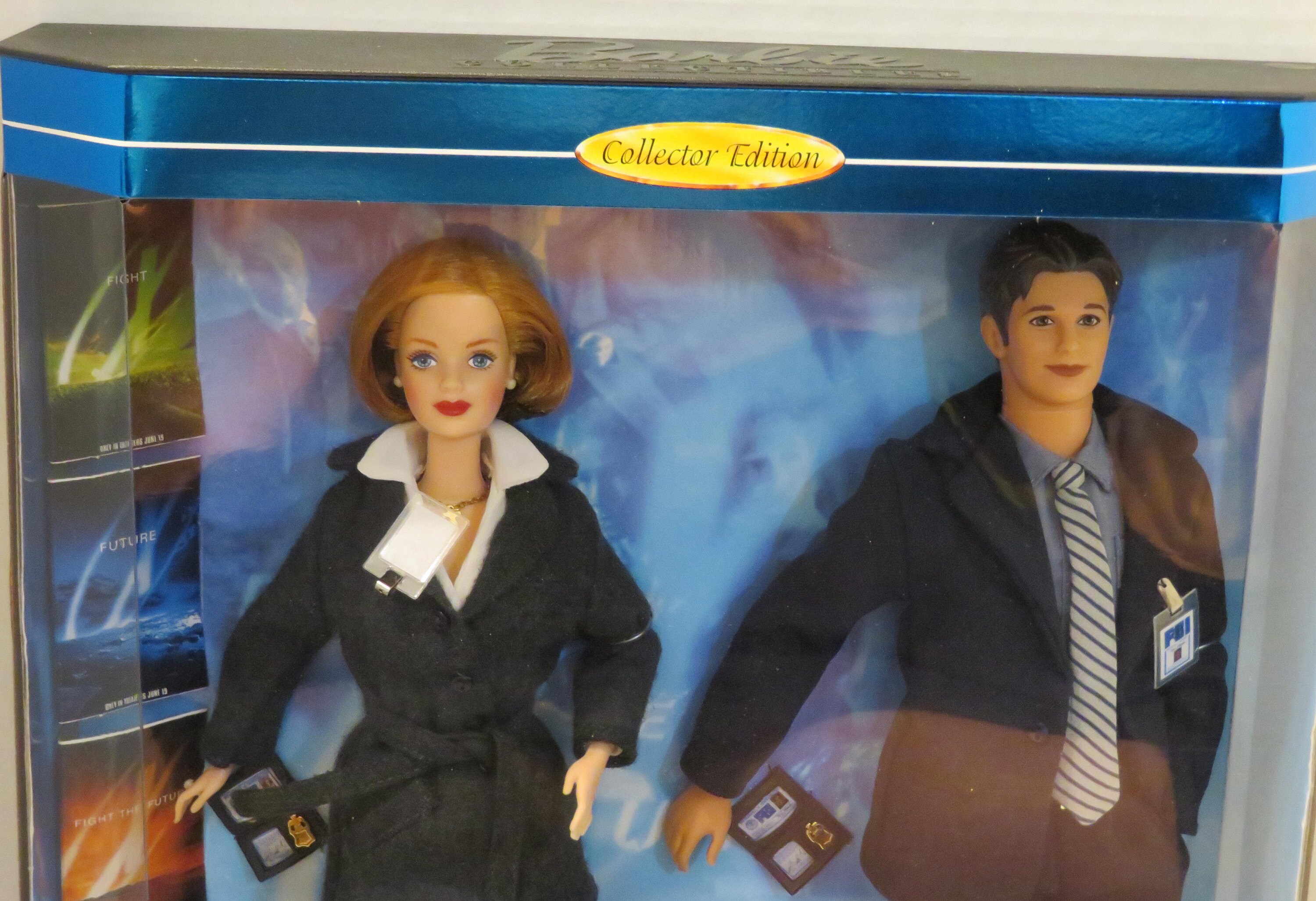 Barbie X-files Gift Set 1998 Barbie and Ken Dolls Collector’s Set ...