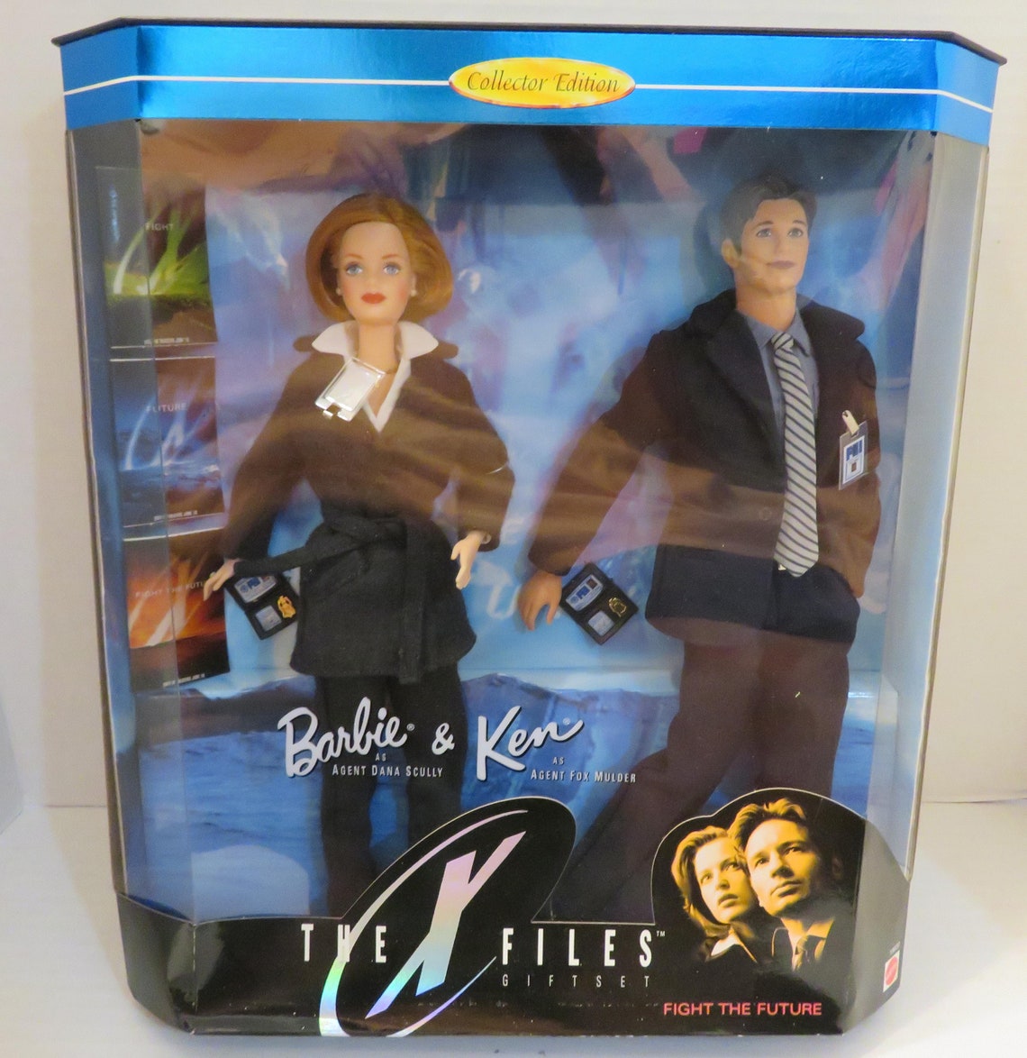 Barbie X-files Gift Set 1998 Barbie and Ken Dolls Collector’s Set ...