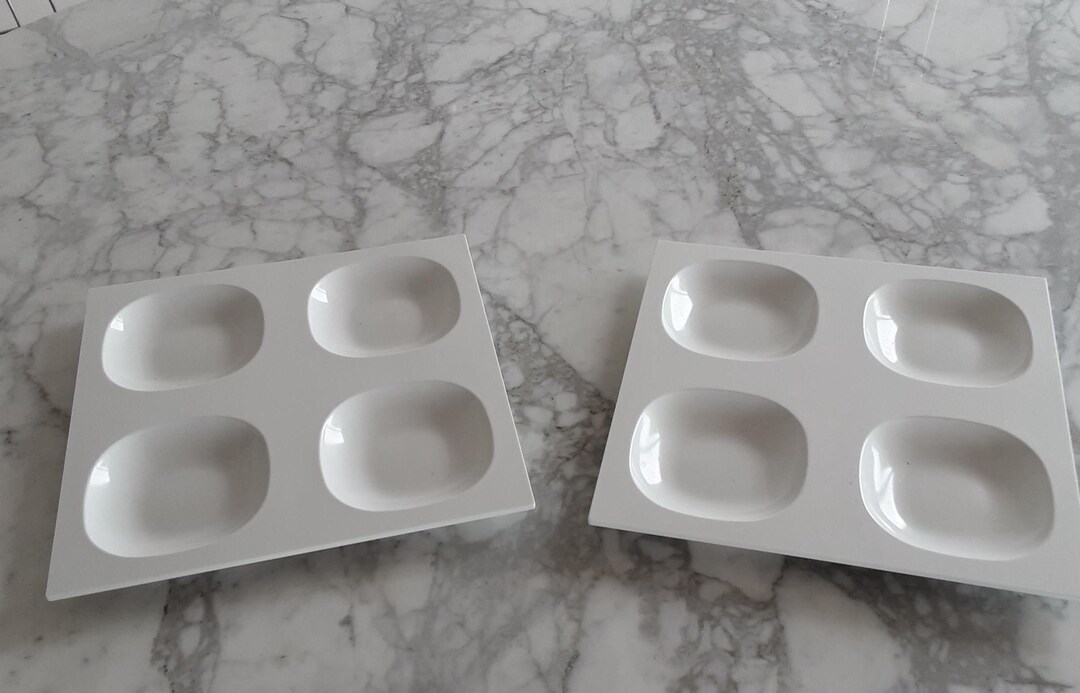 Melamine Mepal Set of 2 Trays.. Space Age. Design 70s .rosti Sweden - Etsy