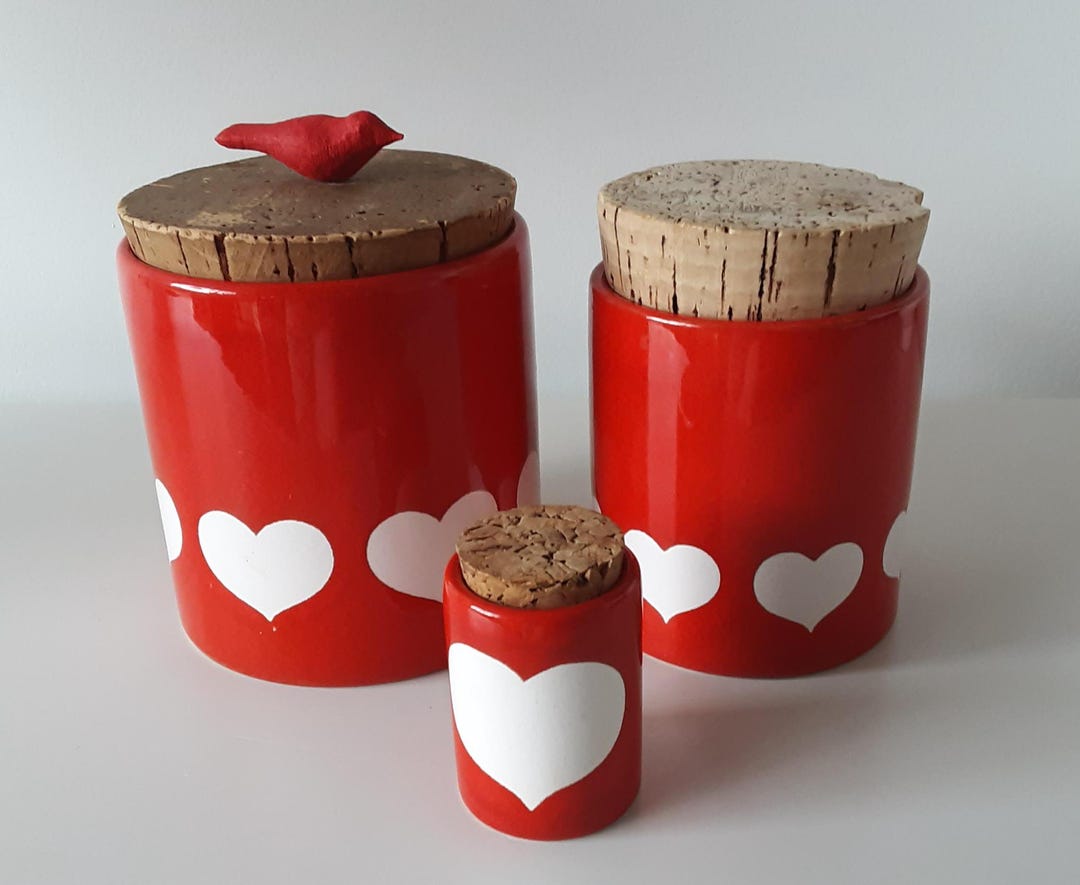 Set of 3 Waechtersbach W-germany Collectable Pots Great Design Perfect ...