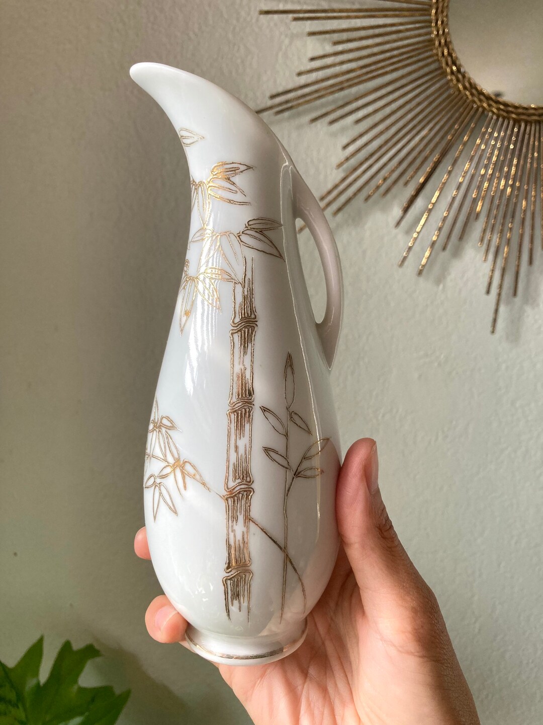 Vtg Gilded Sake Flask-japan - Etsy