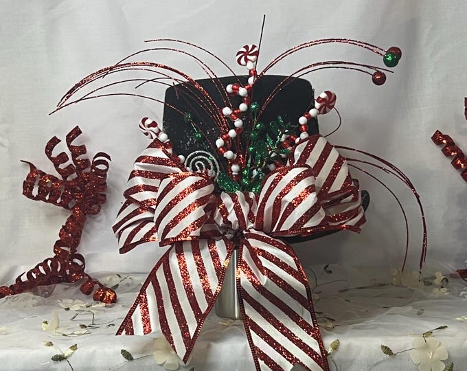Top Hat Tree Topper - Etsy