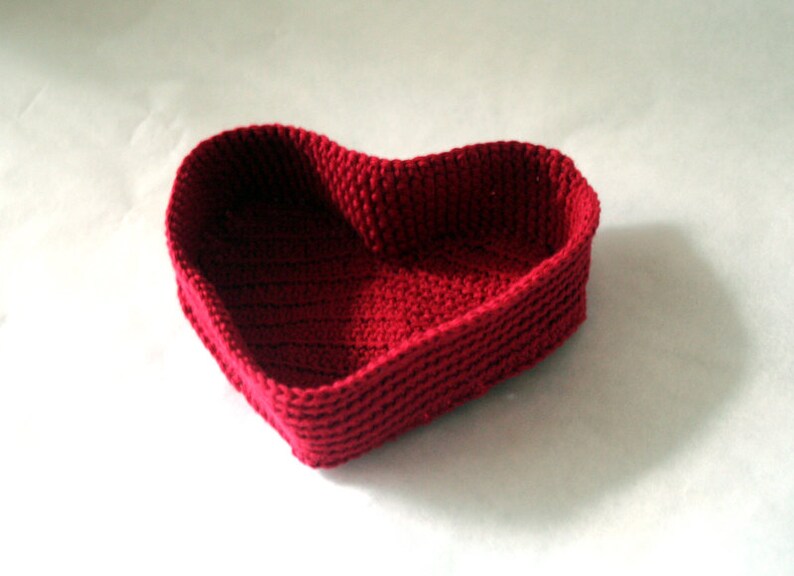 Heart Shaped Basket , Christmas Basket , Christmas Decor , Valentines ...