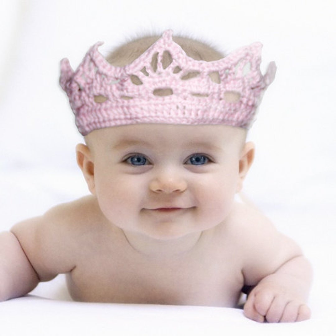 Crown Crochet Pattern , Birthday Crown "princess" - Etsy