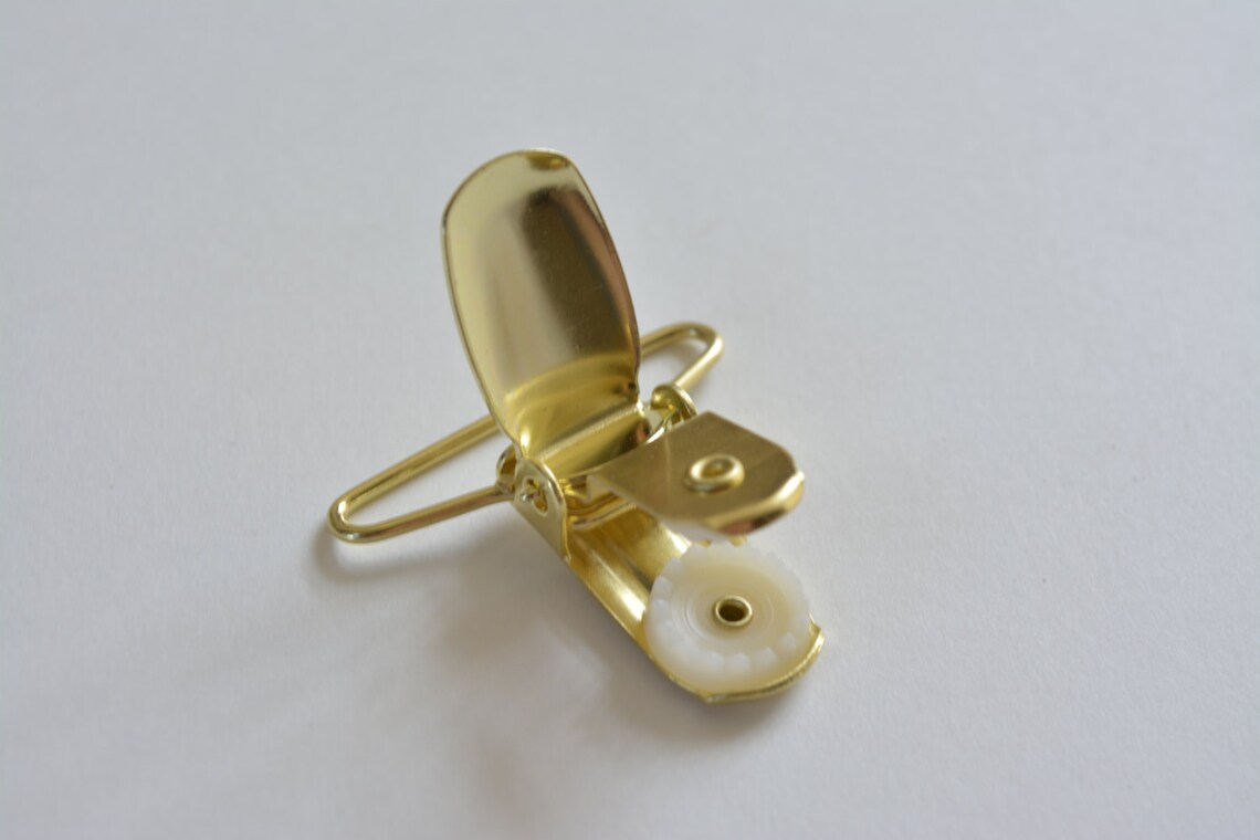 Gold Suspender Hardware Kit 1.1/4gold Suspender Clips, Gold Suspender ...