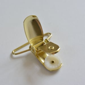 Gold Suspender Hardware Kit - 1.1/4"gold Suspender Clips, Gold ...