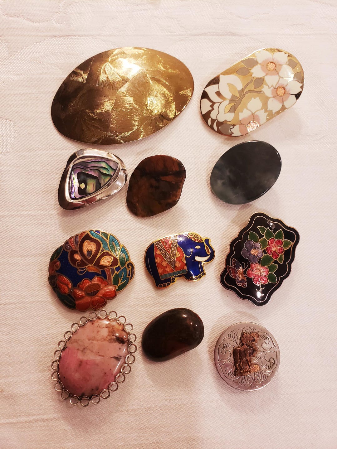 SALE! REDUCED PRICE Destash Collection of Vintage Scarf Clips - Etsy