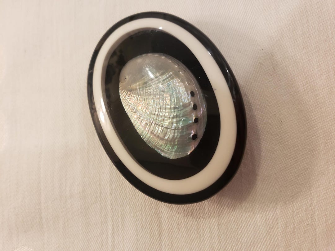 Seashell Scarf Ring - Etsy