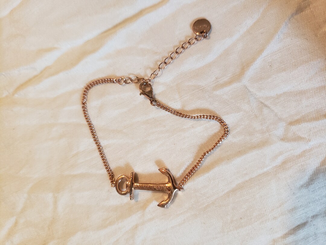 Vintage Paul Hewitt Sterling Anchor Bracelet - Etsy