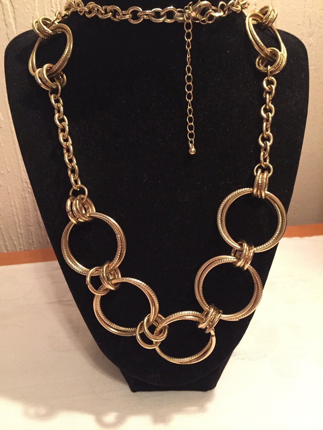 Contemporary Chain-link Necklace Big Loop Chain Necklace - Etsy