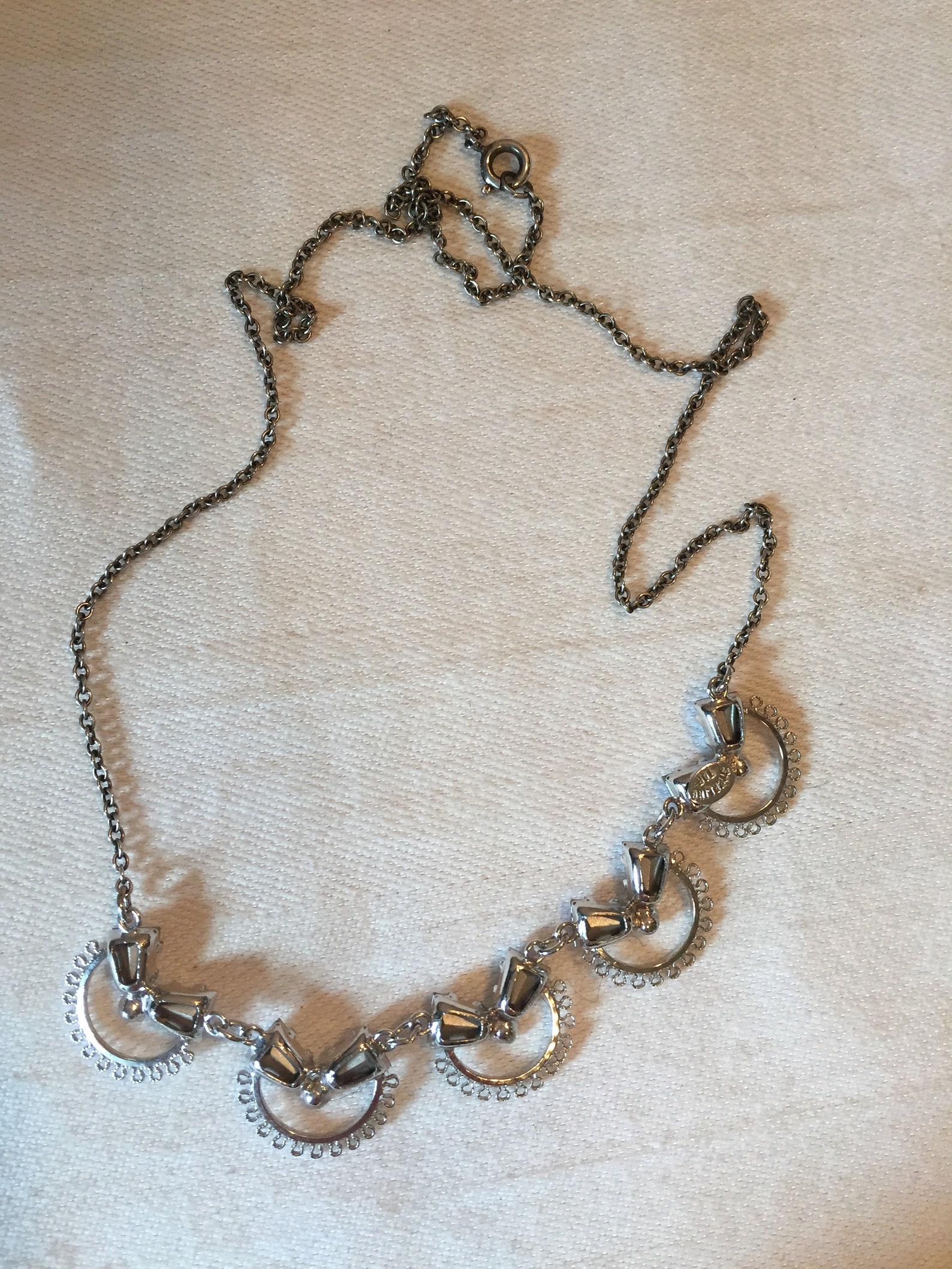 Vintage TOR Crystal Necklace Designer Necklace - Etsy