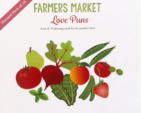 Items similar to Valentine's Day Cards, Puns, Vegetable Puns, Kitchen ...