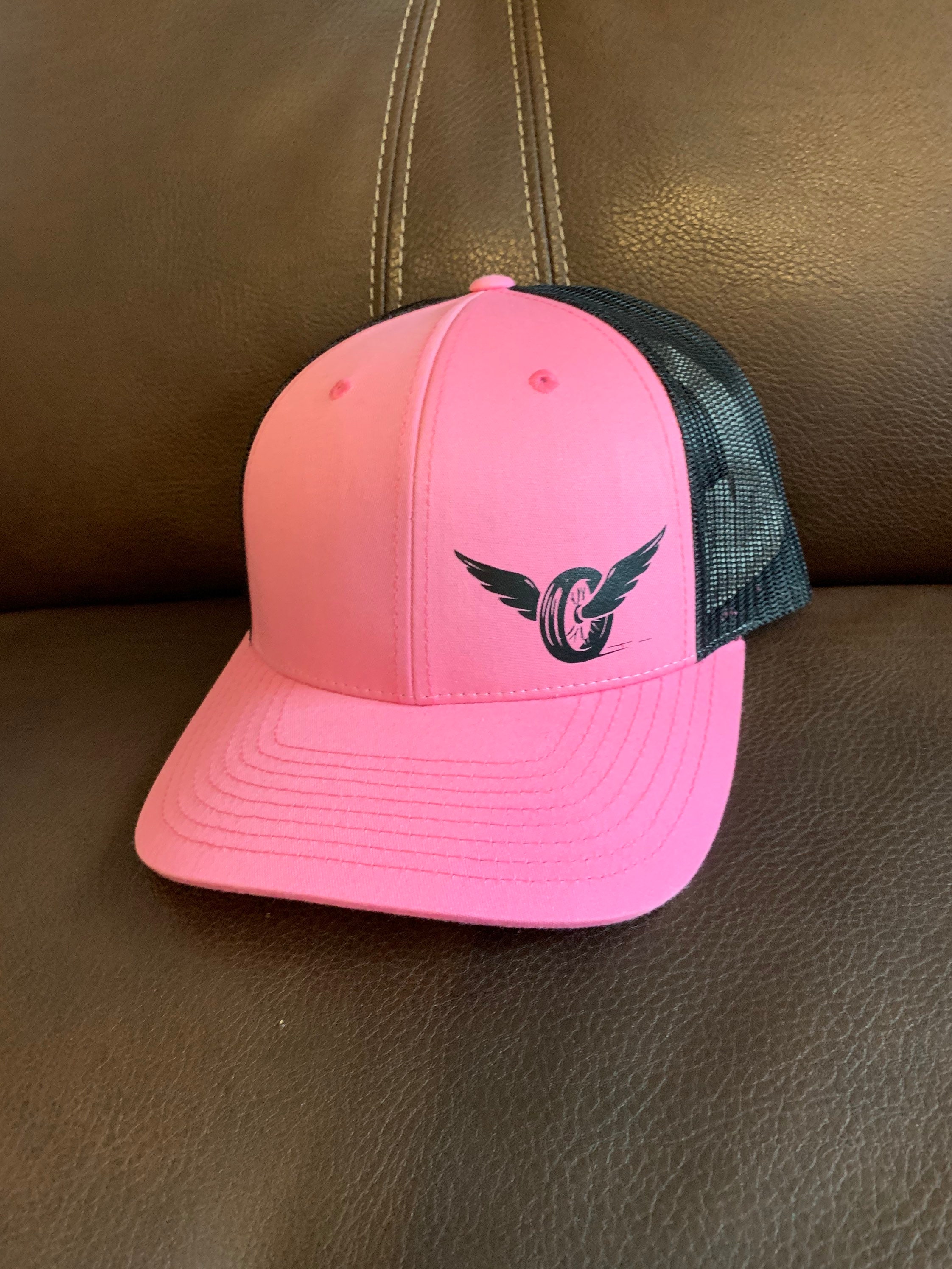 Winged Wheel Trucker Mesh Hat - Etsy