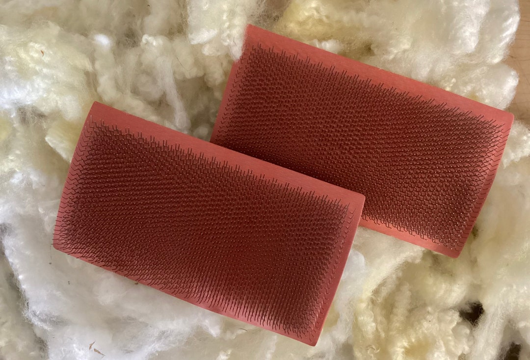 Hand Carder Replacement Pads, 72/112 TPI, Carding Cloth, Fiber Prep ...