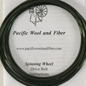 Spinning Wheel Belt, Spinning Wheel Band, Double Drive, Many Colors ...